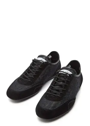 JIMMY CHOO Panelled Lace Sneakers