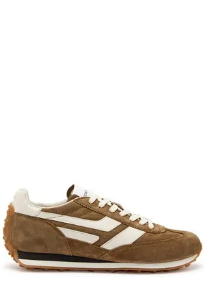 TOM FORD Mick Panelled Suede Sneakers - Tan