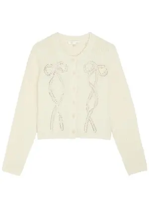 Loveshackfancy Bow Cardigans For Women