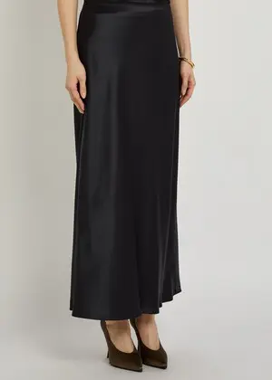 JOSEPH Isaak Silk Midi Slip Skirt