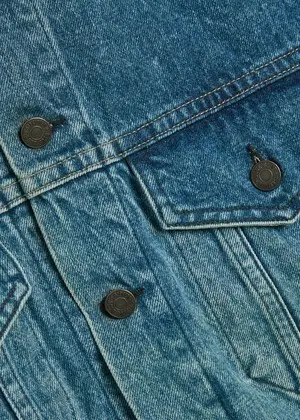 BLUE BLUE Panelled Denim Jacket