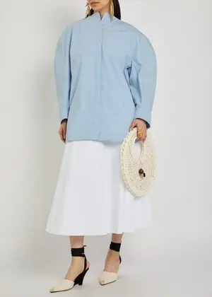 Jacquemus La Chemise Pittore Cotton-poplin Blouse
