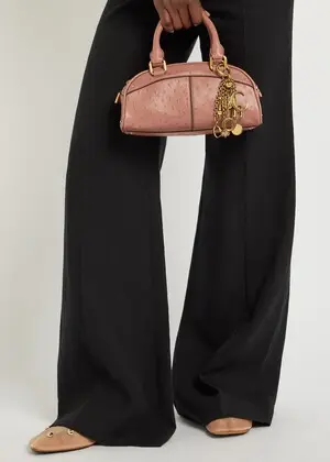 Chloé Cotton Flared-leg Trousers - Black