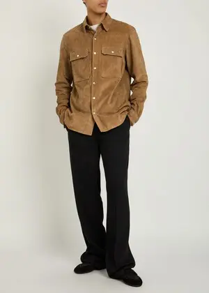Rick Owens Suede Overshirt