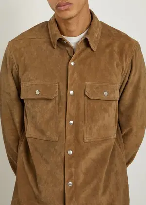 Rick Owens Suede Overshirt