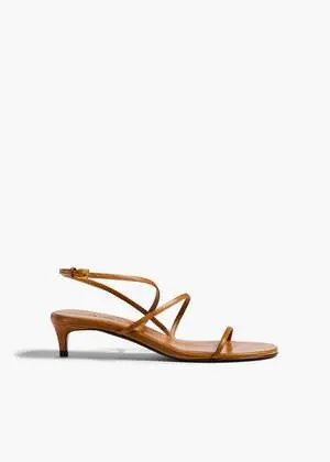 KHAITE Loop Kitten Heel Sandal