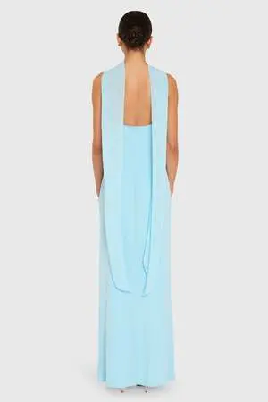 Amanda Uprichard Ashton Maxi - Ice Blue
