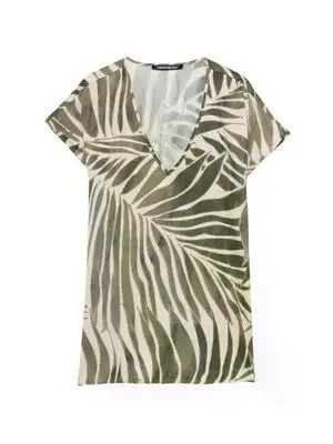 PENNYBLACK Printed V-neck Top