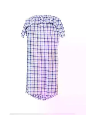 Sofie D'hoore Dolabella Ruffled Plaid Dress