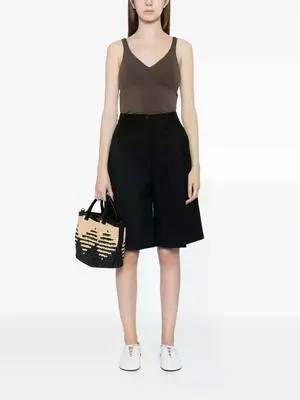 Brunello Cucinelli V-neck Strap Top