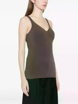 Brunello Cucinelli V-neck Strap Top
