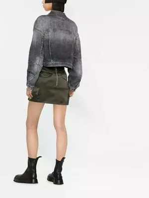 Dsquared2 Cropped Denim Jacket