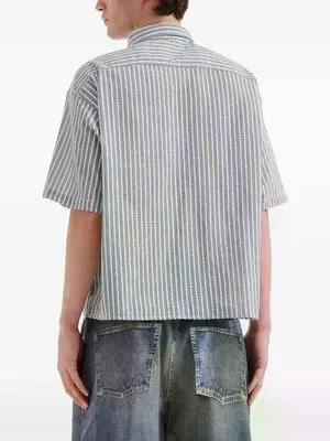 Izzue Striped Button-fastening Shirt