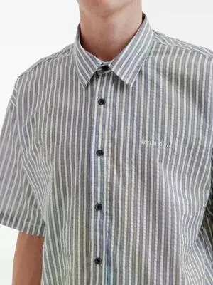 Izzue Striped Button-fastening Shirt
