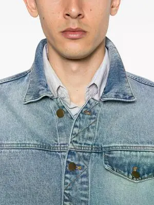 CARTER YOUNG Arch Denim Jacket - Blue