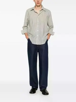 CARTER YOUNG Striped Western Shirt