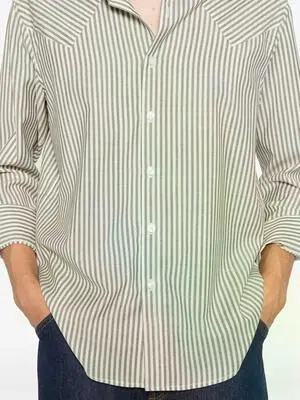 CARTER YOUNG Striped Western Shirt