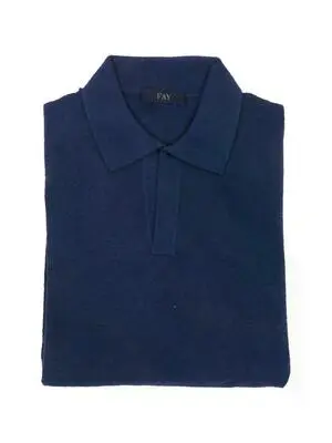 FAY V-neck Polo Shirt