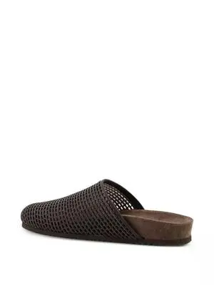 Brunello Cucinelli Perforated Mules
