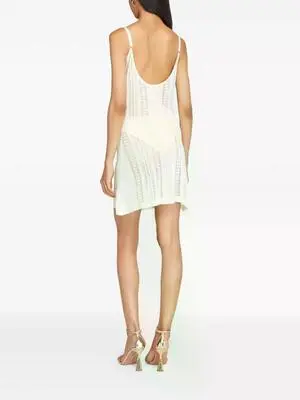DONDE ESTEBAN Button Mini Dress