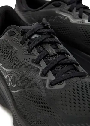 Saucony Guide 19 Mesh-knit Sneakers - Black