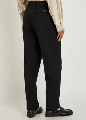 Versace Tailored Wool Trousers