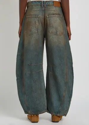 Free People Good Luck Barrel-leg Jeans