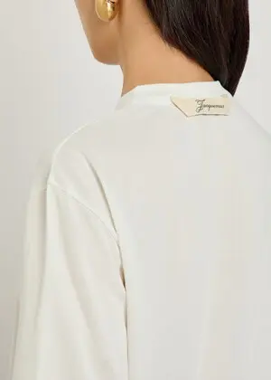 Jacquemus Le T-shirt Ventadou - White