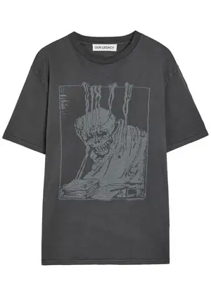 Our Legacy Box Printed Cotton T-shirt