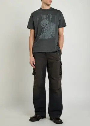 Our Legacy Box Printed Cotton T-shirt