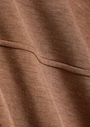 Varley Kayleigh Half-zip Sweatshirt - Brown