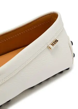 TOD'S Gommino Grained Leather Loafers