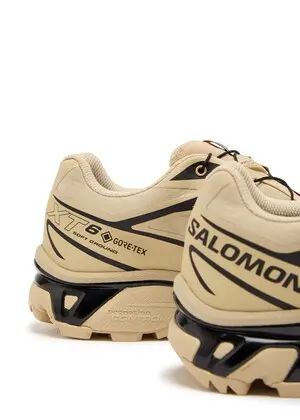 SALOMON Xt-6 Gtx Gore-tex Paneled Mesh Sneakers - Grey