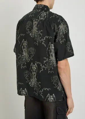 Our Legacy Every Printed Cotton-blend Shirt - Multicoloured 1