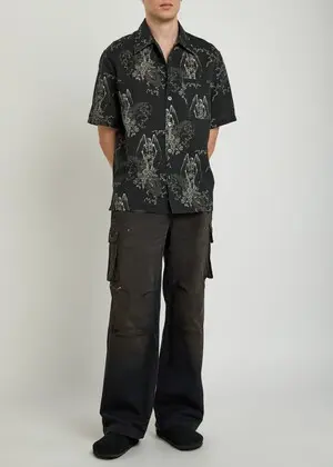 Our Legacy Every Printed Cotton-blend Shirt - Multicoloured 1