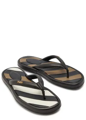 TOD'S Padded Leather Sandals