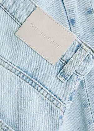 Free People High-rise Wide-leg Jeans