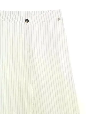 Liu Jo Striped Wide Leg Trousers