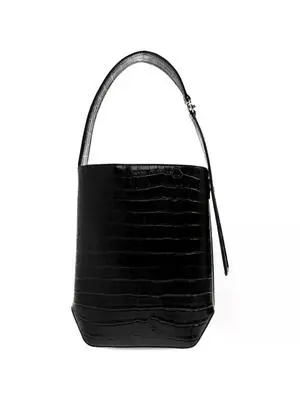 SAMSOE SAMSOE Saelmegade Crocodile-effect Leather Tote