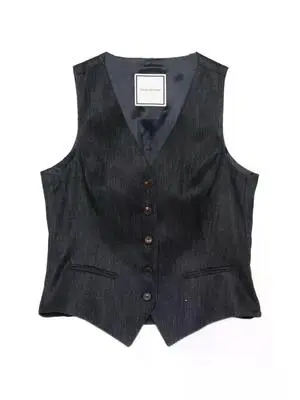 Tagliatore V Neck Vests For Women