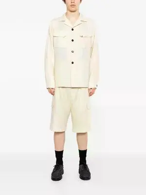 Tagliatore Pleated Cargo Trousers - Neutrals