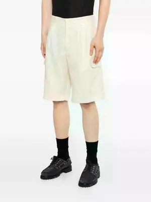 Tagliatore Pleated Cargo Trousers - Neutrals
