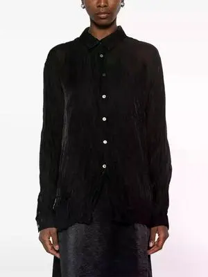 LA PISCINE Buttoned Long-sleeve Shirt