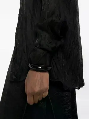 LA PISCINE Buttoned Long-sleeve Shirt