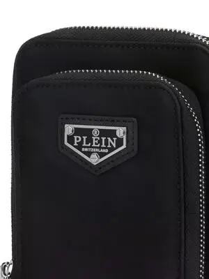 Philipp Plein Zipped Smartphone Messenger Bag