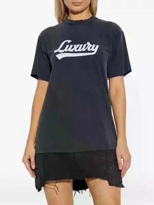 Balenciaga Logo-embroidered Layered Dress