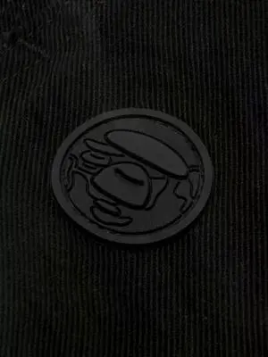 AAPE BY *A BATHING APE Logo Detail Wide-leg Trousers