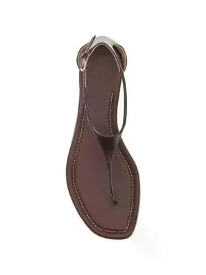 FRANCESCO RUSSO T-strap Square-toe Sandals