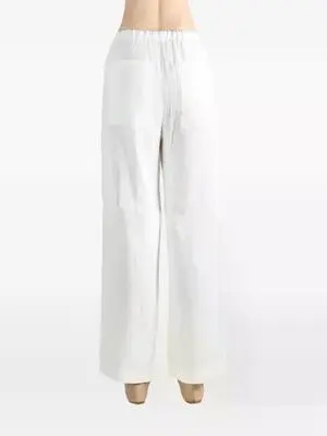 TOTEME Drawstring Trousers - White