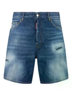 Dsquared2 Light Wash Shorts For Men